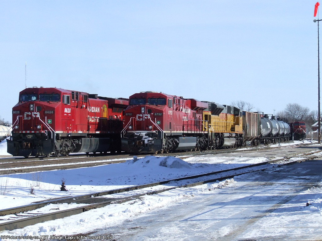 CP 8628, CP 8752, UP 8277, CP 9605